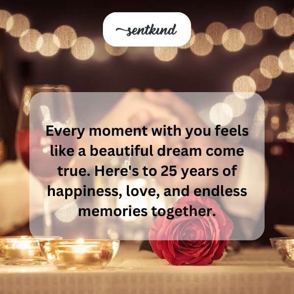 25-Year Anniversary Quotes: Celebrating a Silver Jubilee of Love and ...