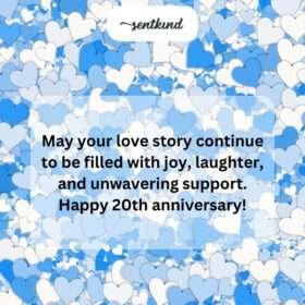 50 Happy 20-years anniversary wishes for all subjects