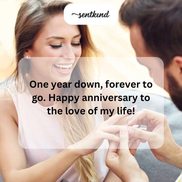 70+ Happy 1-year anniversary quotes, messages & wishes