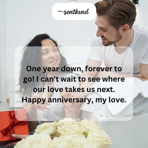 70+ Happy 1-year anniversary quotes, messages & wishes