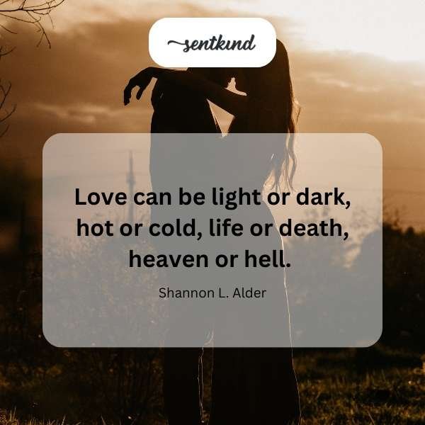 100+ Dark Love Quotes: Exploring the Shadows of Passion and Romance