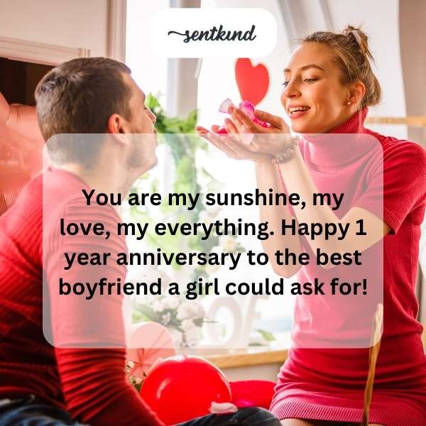 70+ Happy 1-year anniversary quotes, messages & wishes