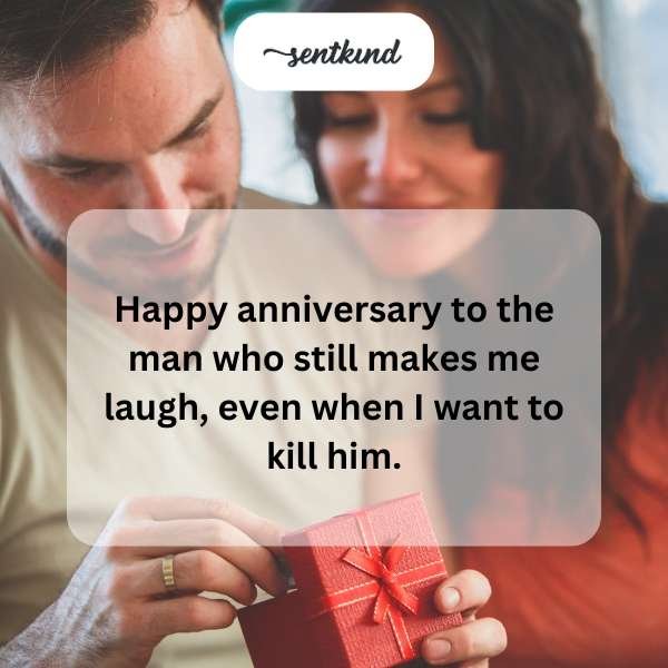 99+ Funny anniversary texts for Couples to Laugh Out Loud