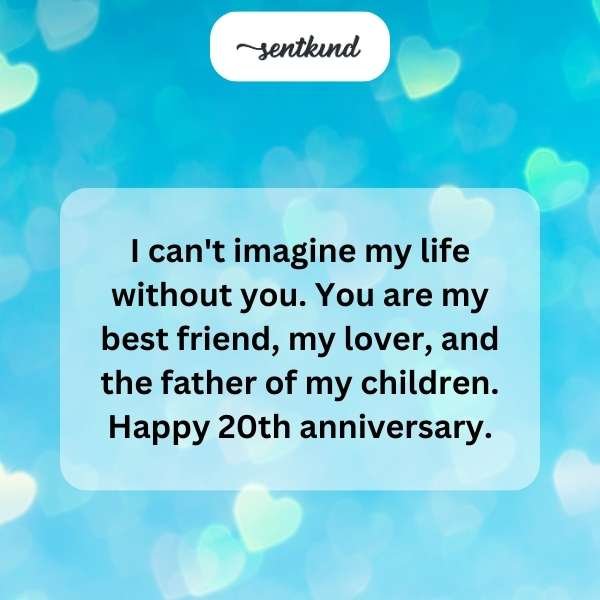 50 Happy 20-years anniversary wishes for all subjects