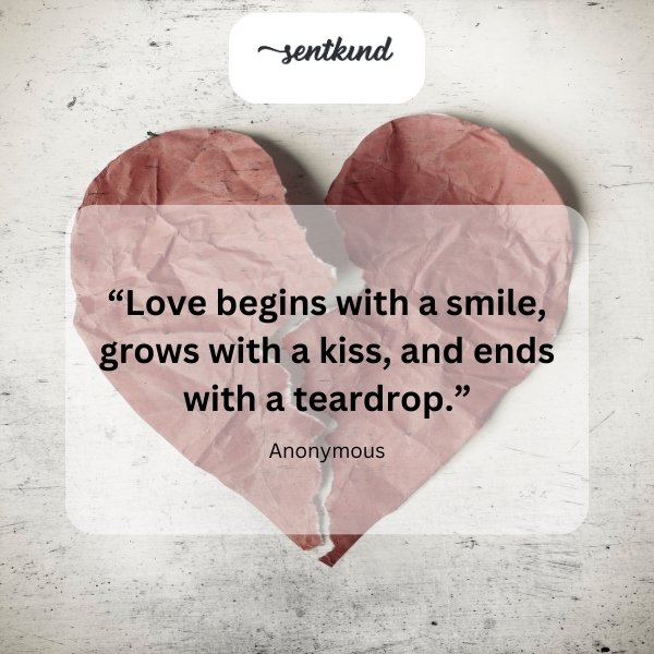 60+ Heartbreaking Love Lost Quotes to Heal Your Broken Heart