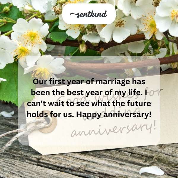 70+ Happy 1-year anniversary quotes, messages & wishes