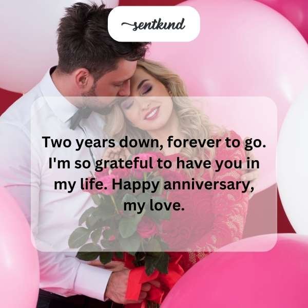 70 Happy 2-year anniversary quotes, messages & wishes