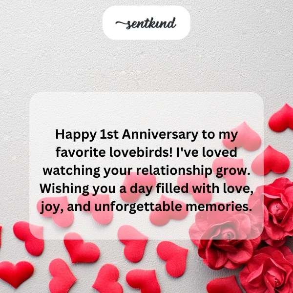 70+ Happy 1-year anniversary quotes, messages & wishes