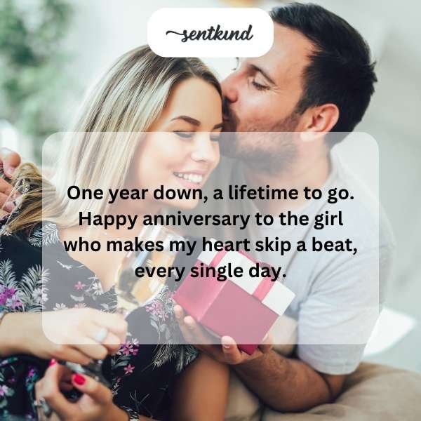 70+ Happy 1-year anniversary quotes, messages & wishes