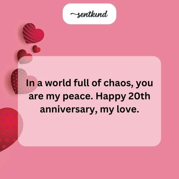 50 Happy 20-years anniversary wishes for all subjects