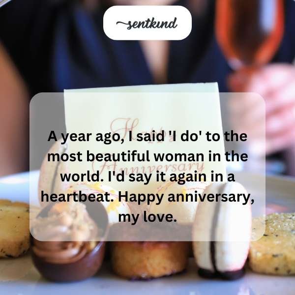 70+ Happy 1-year anniversary quotes, messages & wishes