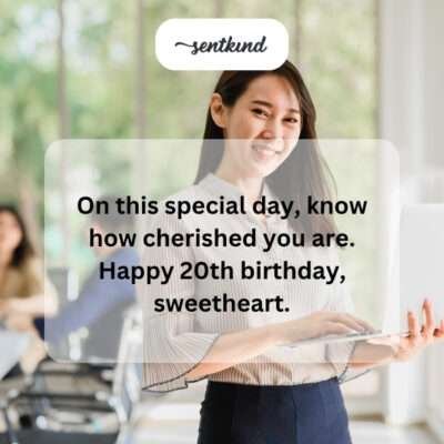 210+ Happy 20th Birthday Wishes, Messages & Quotes