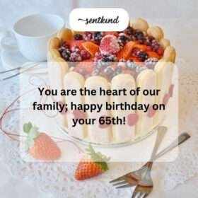 240+ Special 65th Birthday Wishes for Friends Family