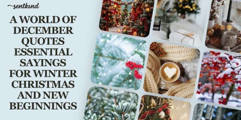 90+ December Quotes for Winter Christmas and New Beginnings